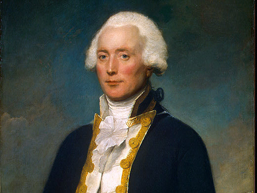 Lemuel Francis Abbott Captain Robert Calder [detail:3] Canvas Print ...