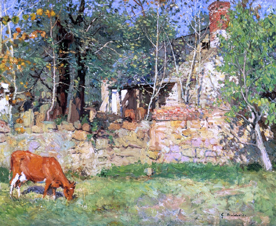 Gari Melchers In Old Virginia, Belmont Canvas Print – Art MegaMart