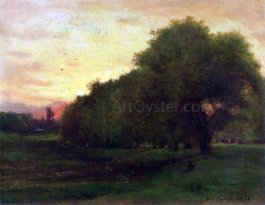George Inness Landscape Canvas Print – Art MegaMart