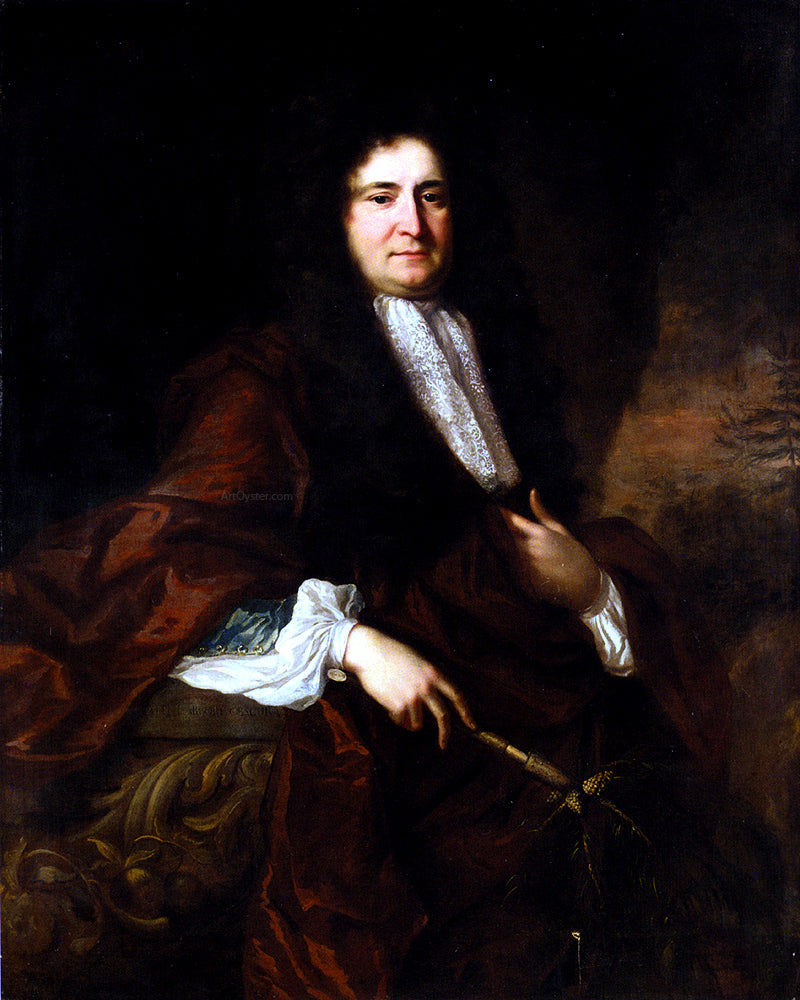 John Riley Portrait of Thomas Brotherton Canvas Print – Art MegaMart