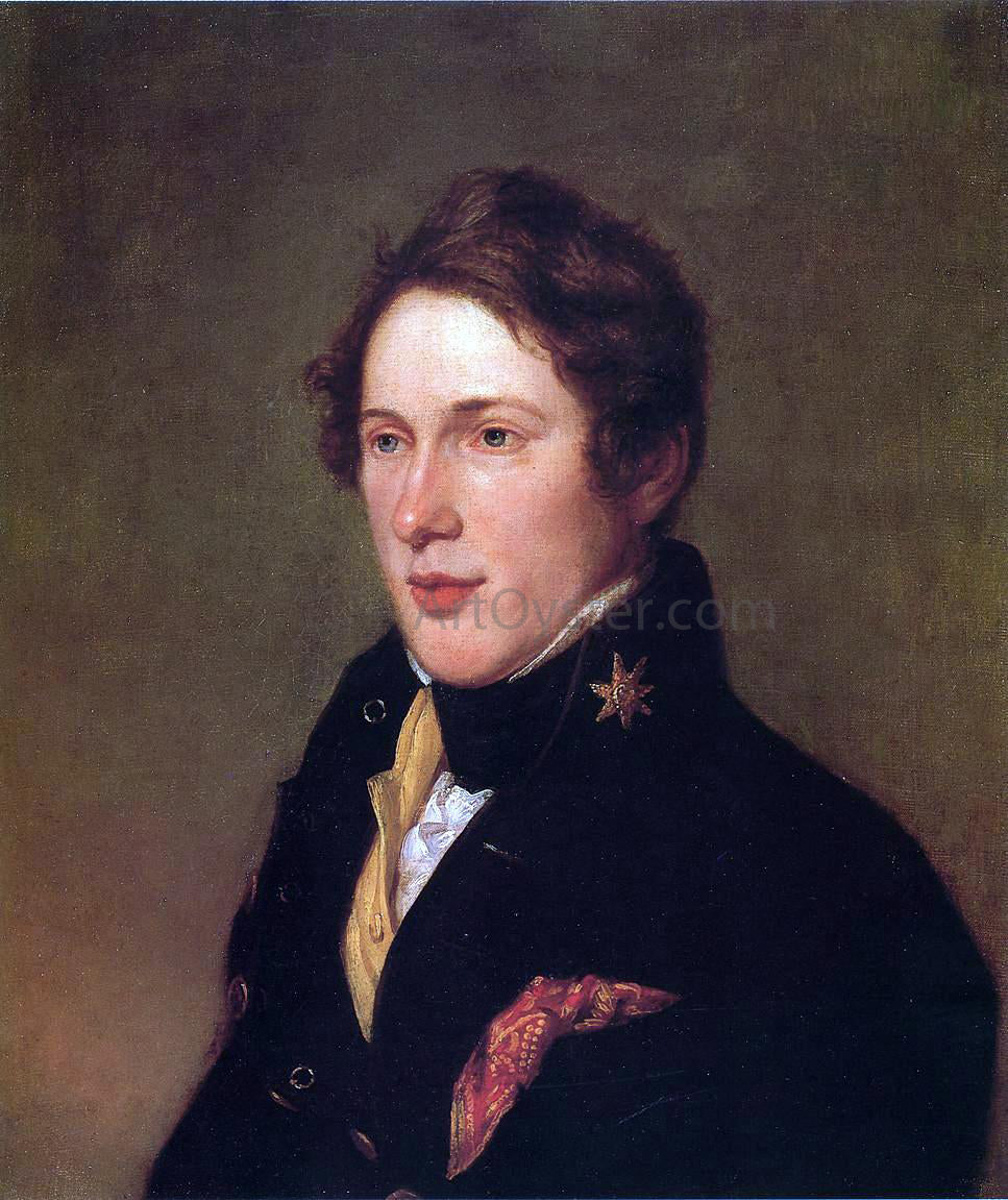 Charles Willson Peale Titian Ramsay Peale Canvas Print – Art MegaMart